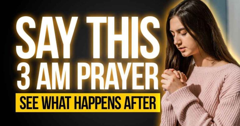 100+ Powerful 3 am Prayers For Breakthrough, Success, Marriage, Miracles