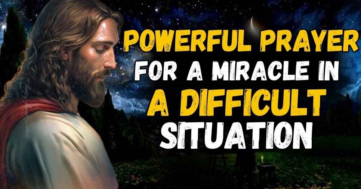20 Miracle Prayers That Work Fast