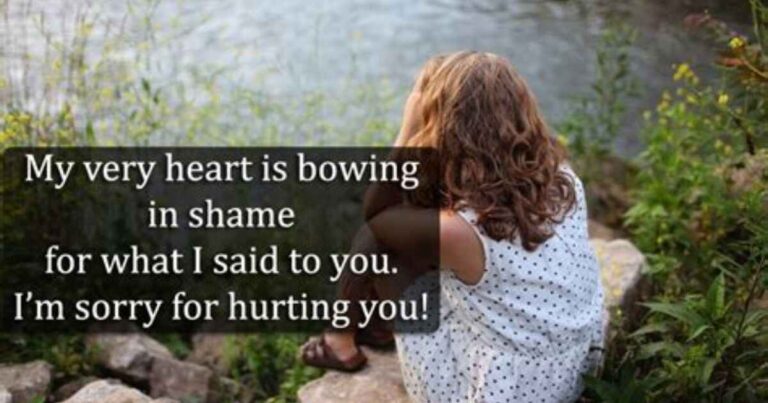 110 I Am Truly Sorry For Everything Quotes, Messages For Him/ Her