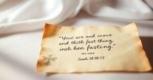 65 Powerful Fasting Scriptures For Breakthrough