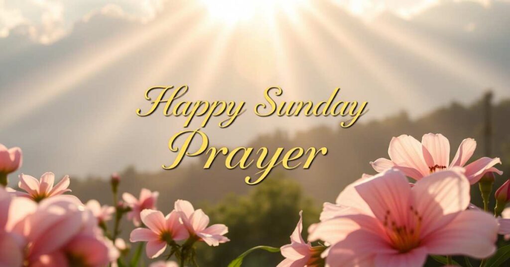 50+ Happy Sunday Prayer Message